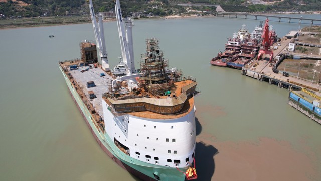 Spliethoff DP2 B-Type vessels near completion Solid between every shore